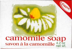 Kappus Soap Chamomile (Kamille) Available at Alpine Village Cosmetics